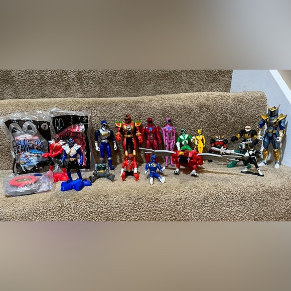 Power Ranger | Toys | Power Rangers Lot Of 2 Figures Mcdonalds Action ...
